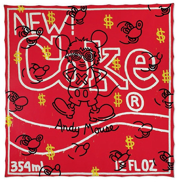 Le LOGO COCA COLA : Andy Mouse, Keith Haring - Le blog de Voyages dans ...
